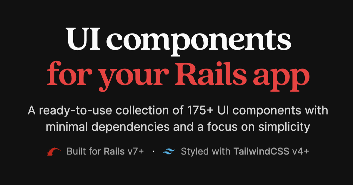Rails Blocks | Tooltip components for Ruby on Rails Rails Blocks | Tooltip components for Ruby on Rails